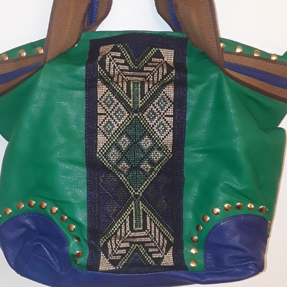 Accessories | Aztec Hobo Art Deco Large Shoulder Bag Purse Pocket Book ...